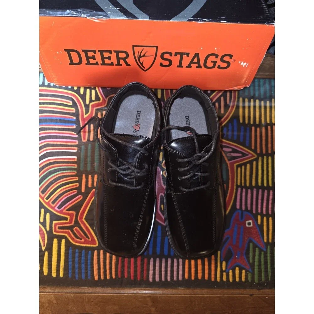Deer Stags | Shoes | Deer Stags Boys Ace Oxford Gabe Dress Shoes ...